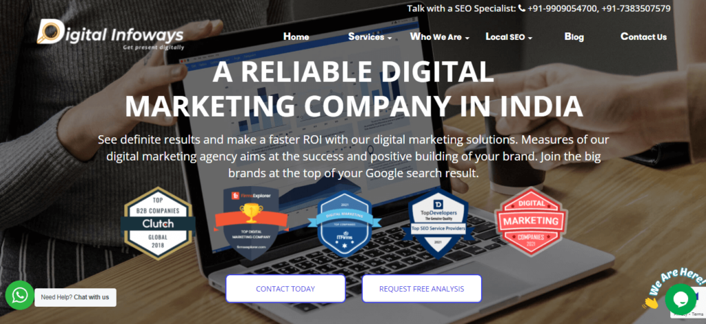 Top 5 Internet Marketing Agencies 2022 – Digital Infoways